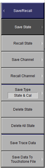Can I save and recall states files with my Bird VNA software? – Bird